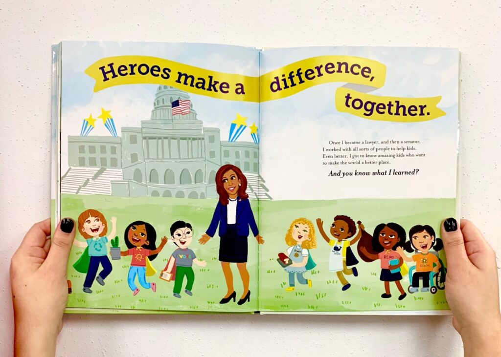 Book Review: Superheroes Are Everywhere by Kamala Harris - DFWChild