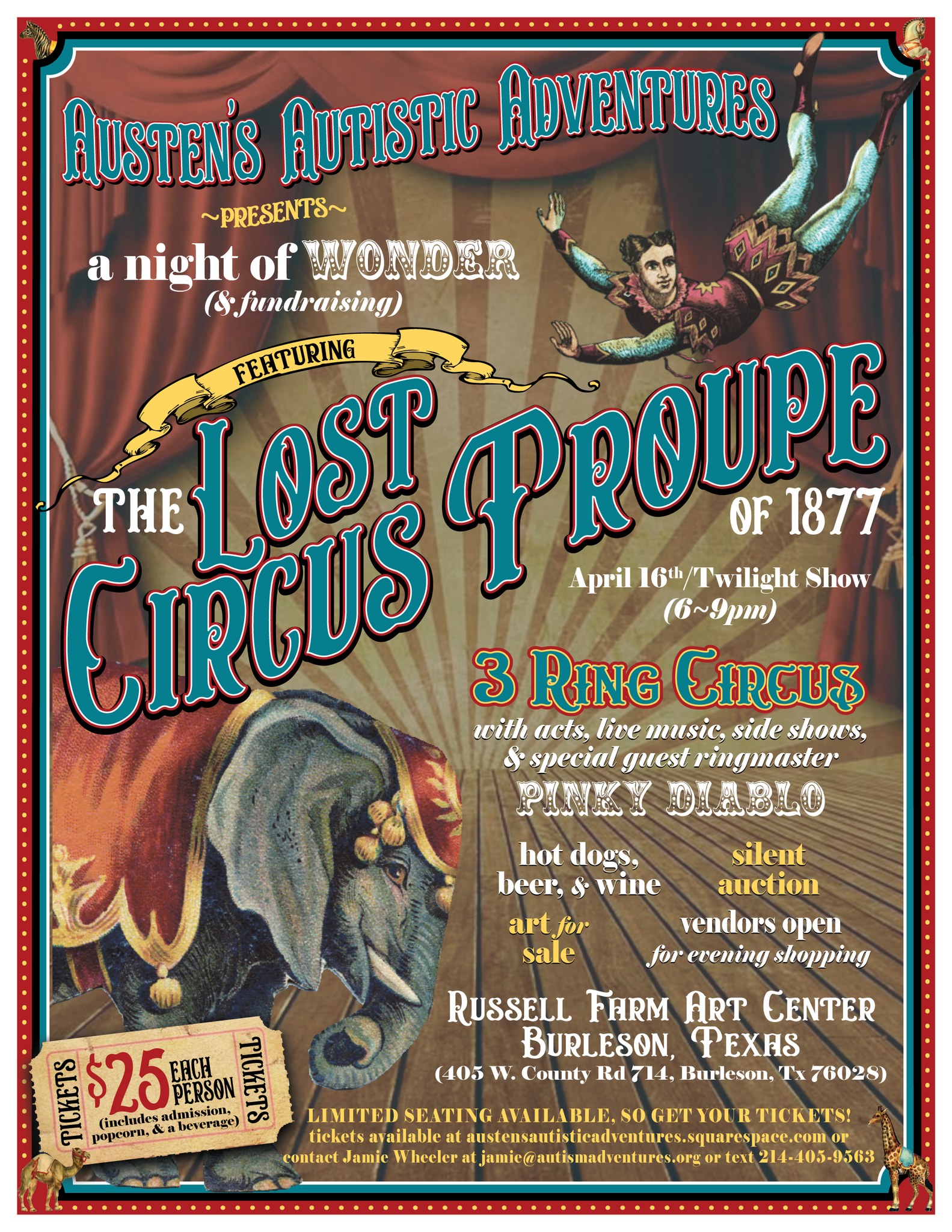 Austen's Autistic Adventures' The Lost Circus Troupe of 1877 - DFWChild