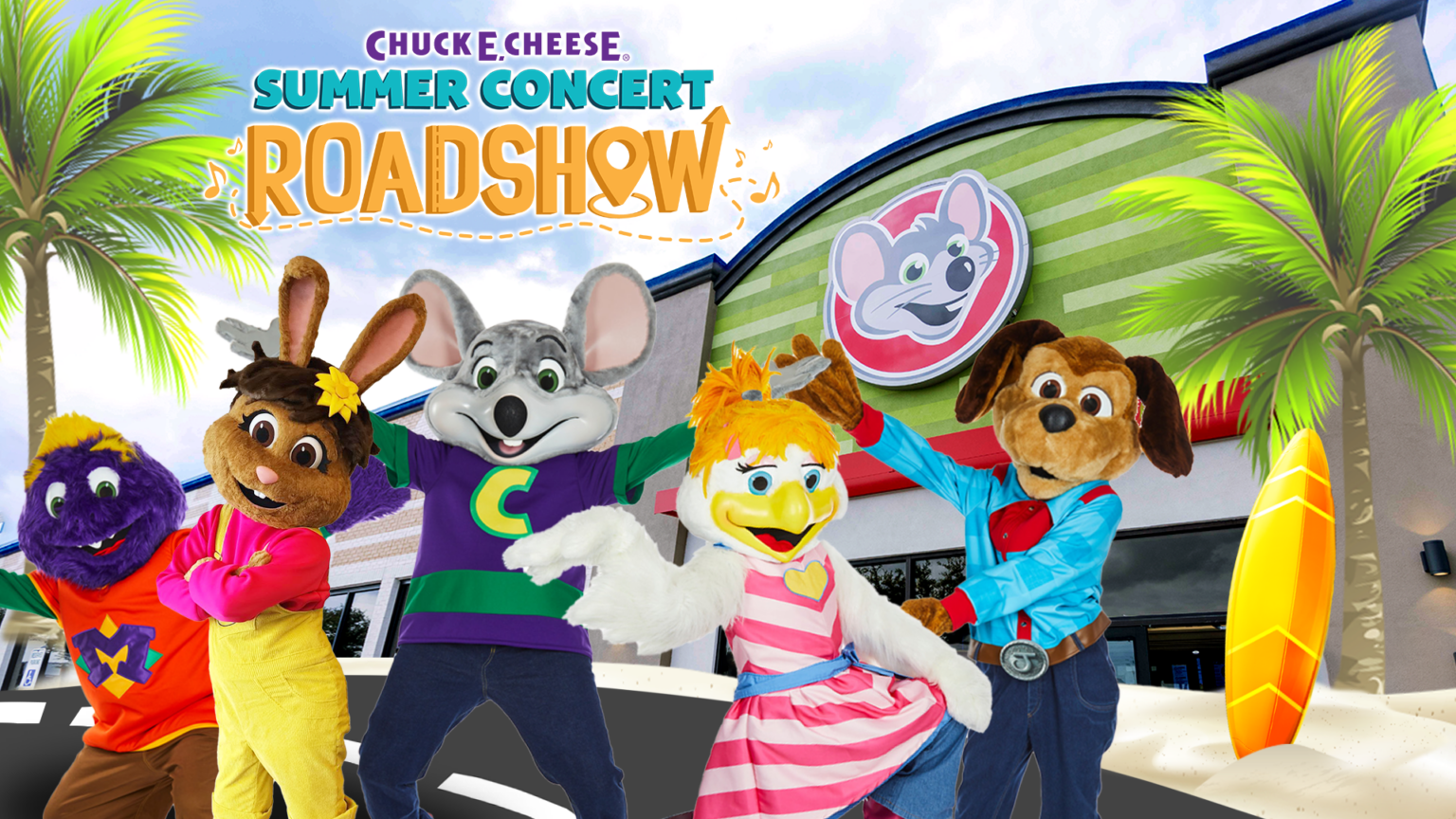 Chuck E. Cheese Summer Concert Roadshow - DFWChild