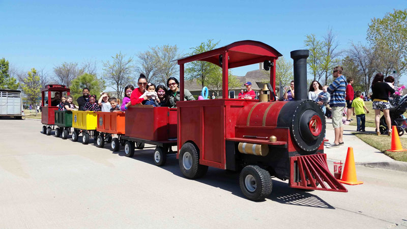 Choo Choo Express Trackless Train - DFWChild
