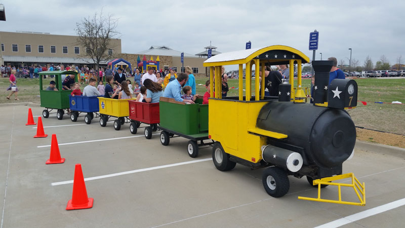 Choo Choo Express Trackless Train - DFWChild