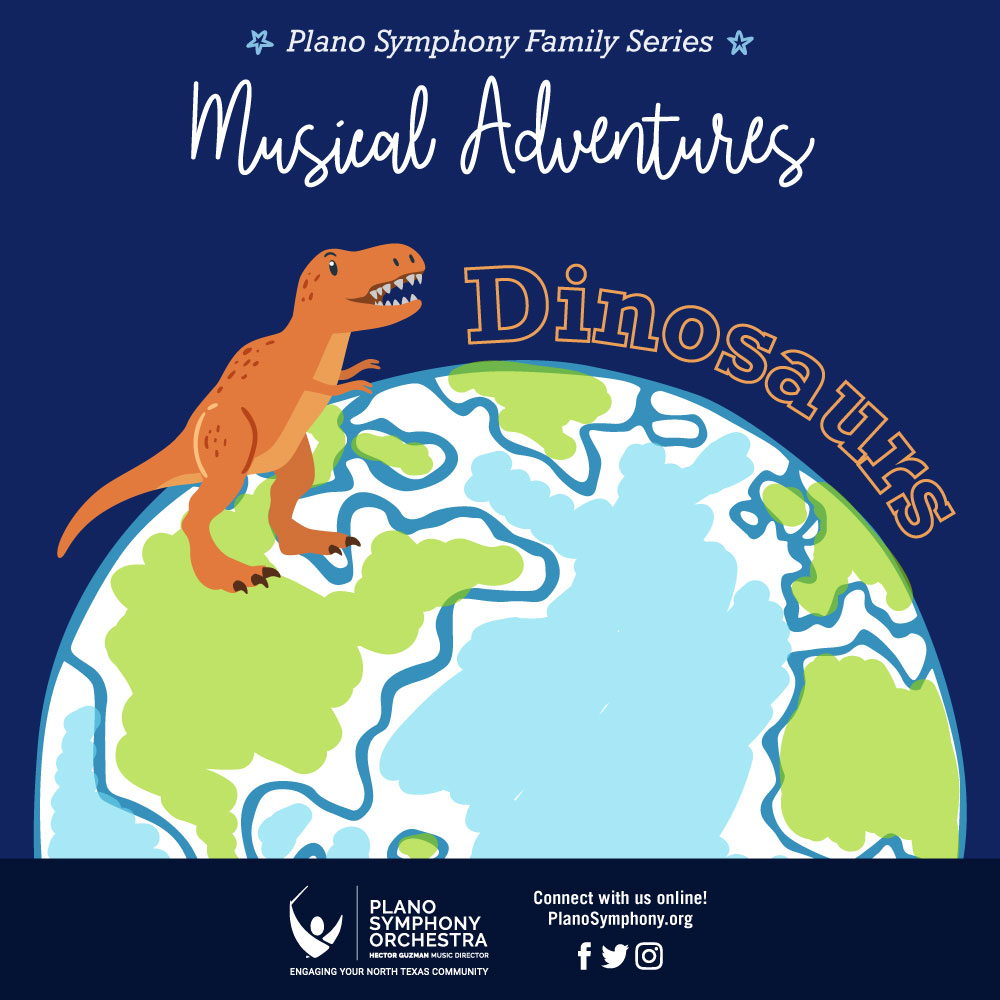 PSO Family Series: Musical Adventures — Dinosaurs - DFWChild