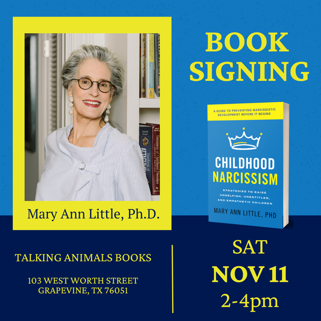 Author Meet & Greet Mary Ann Little, PhD - DFWChild