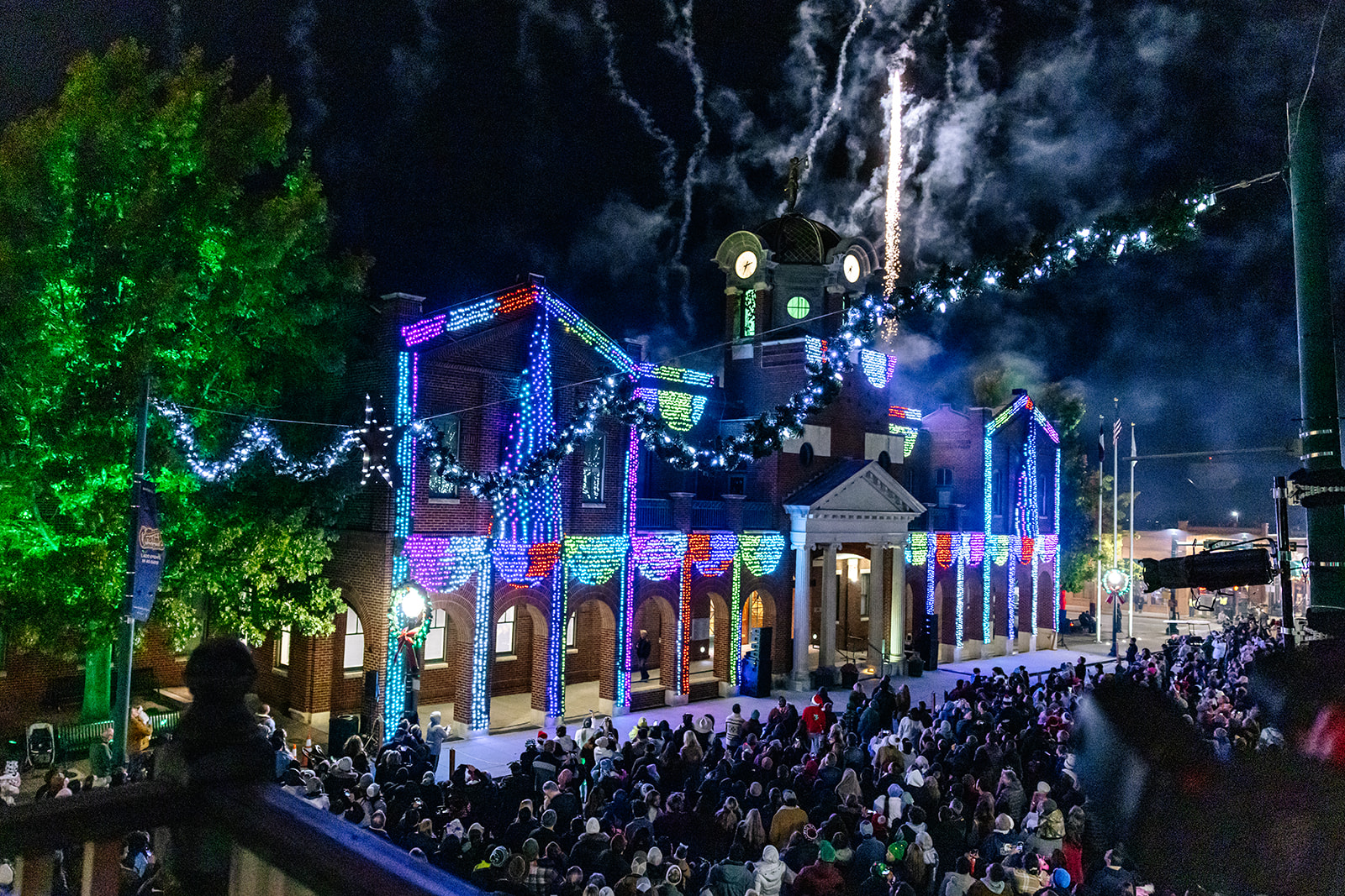 Grapevine Downtown Christmas Lights