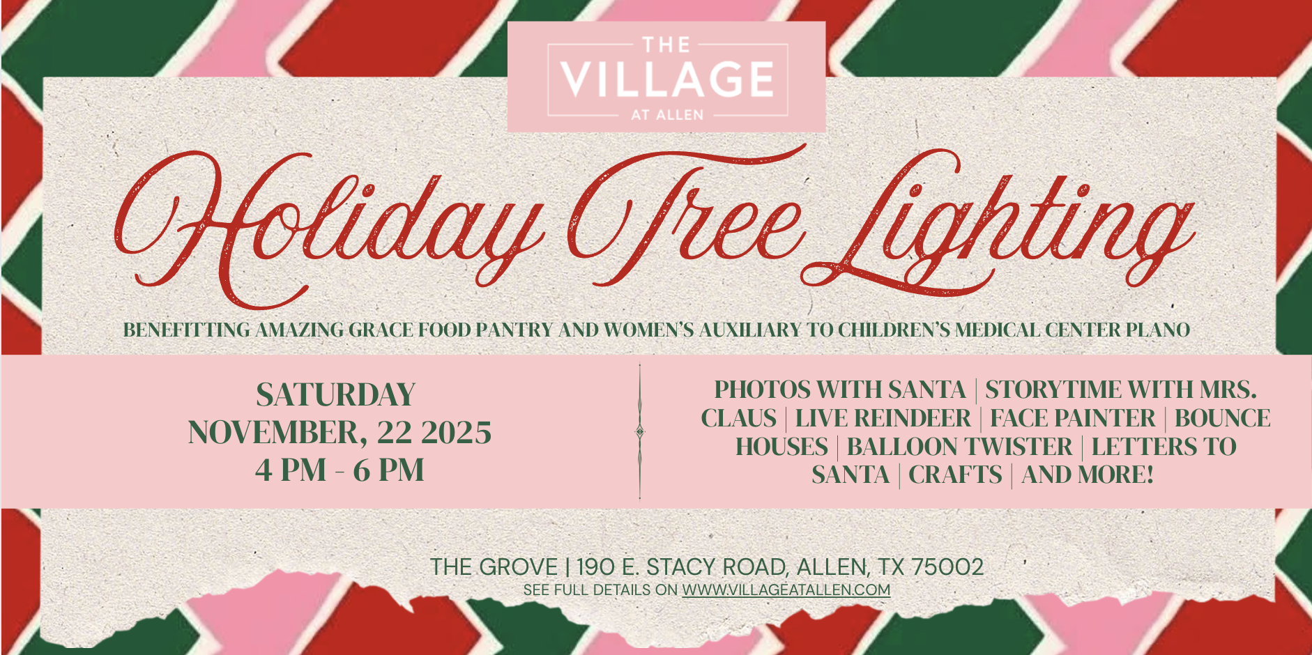 The Village at Allen Holiday Tree Lighting - DFWChild